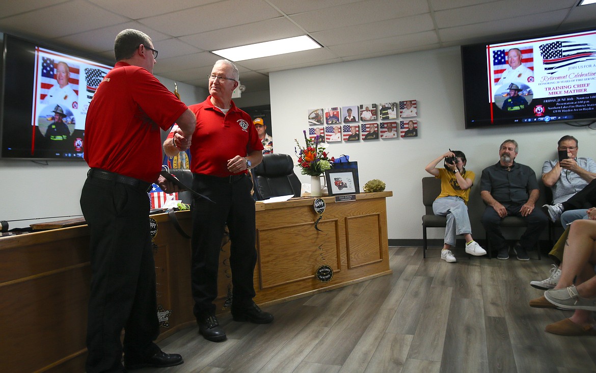 Hanging up the fire helmet | Coeur d'Alene Press