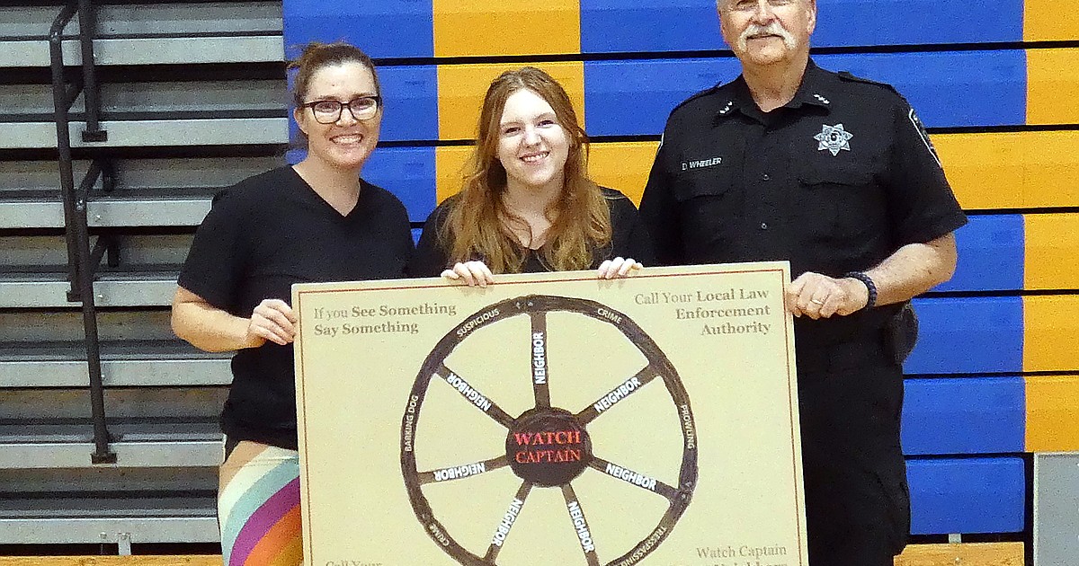 Teen creates Neighborhood Watch poster | Bonner County Daily Bee