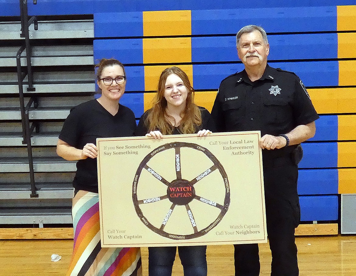 Teen creates Neighborhood Watch poster | Bonner County Daily Bee