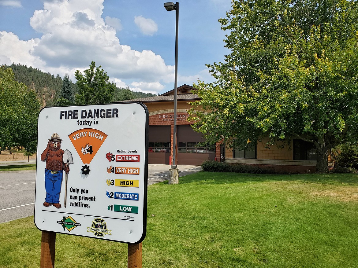 Fire danger 'very high' | Coeur d'Alene Press