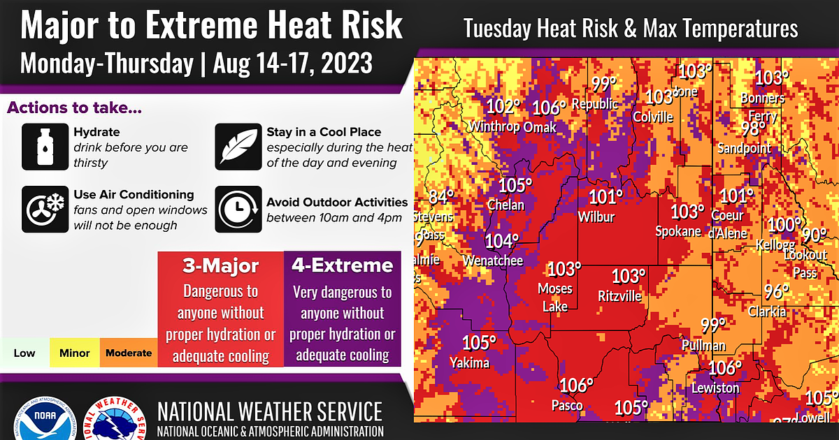 Cooling centers set up for Boundary County residents | Bonners Ferry Herald
