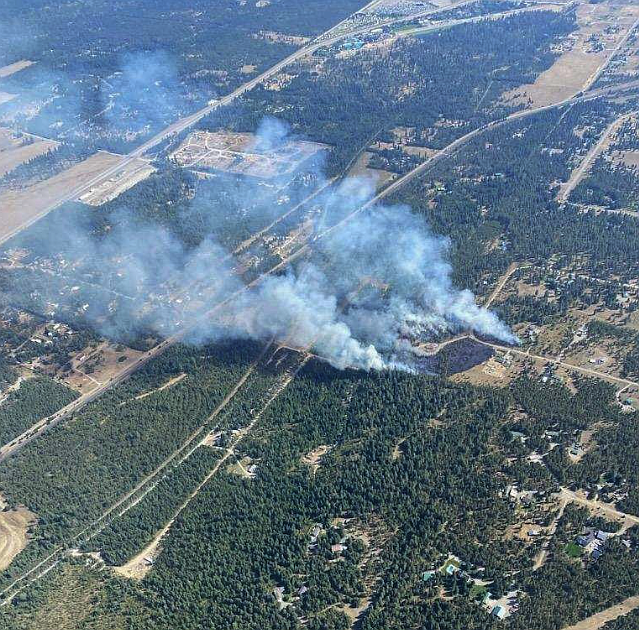 Fire burns 60 acres near Silverwood | Coeur d'Alene Press