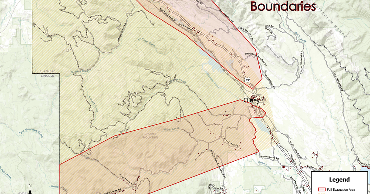 Mandatory evacuation ordered near Olney; fire outside of Paradise ...