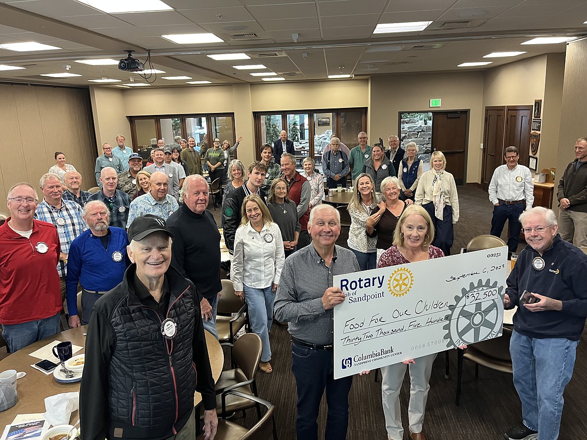 Rotary helps Food For Our Children | Bonner County Daily Bee
