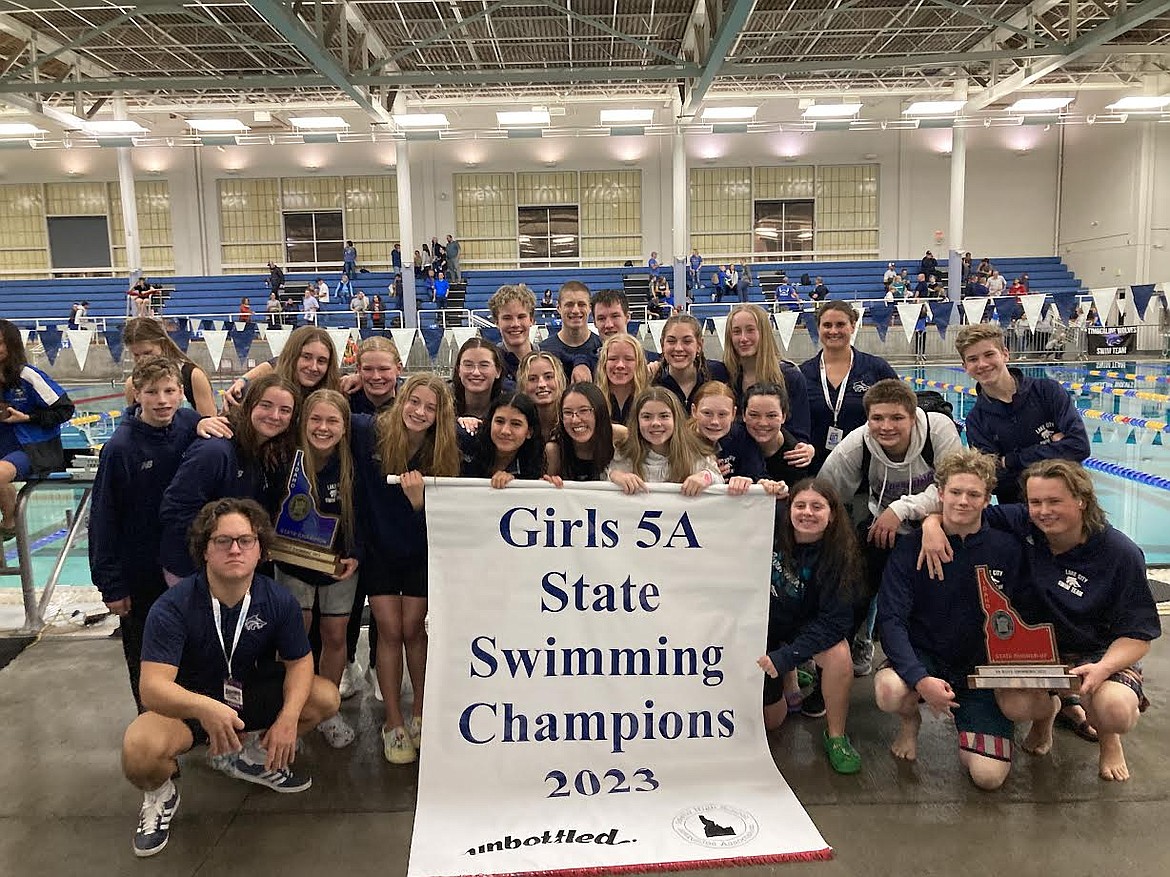 STATE SWIMMING: Upon further review ... Lake City girls win third ...