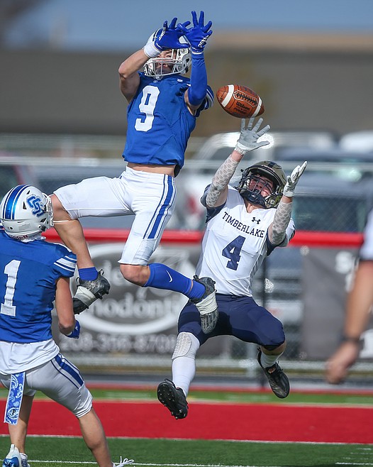PREP FOOTBALL: Timberlake has its moments in loss to Sugar-Salem ...