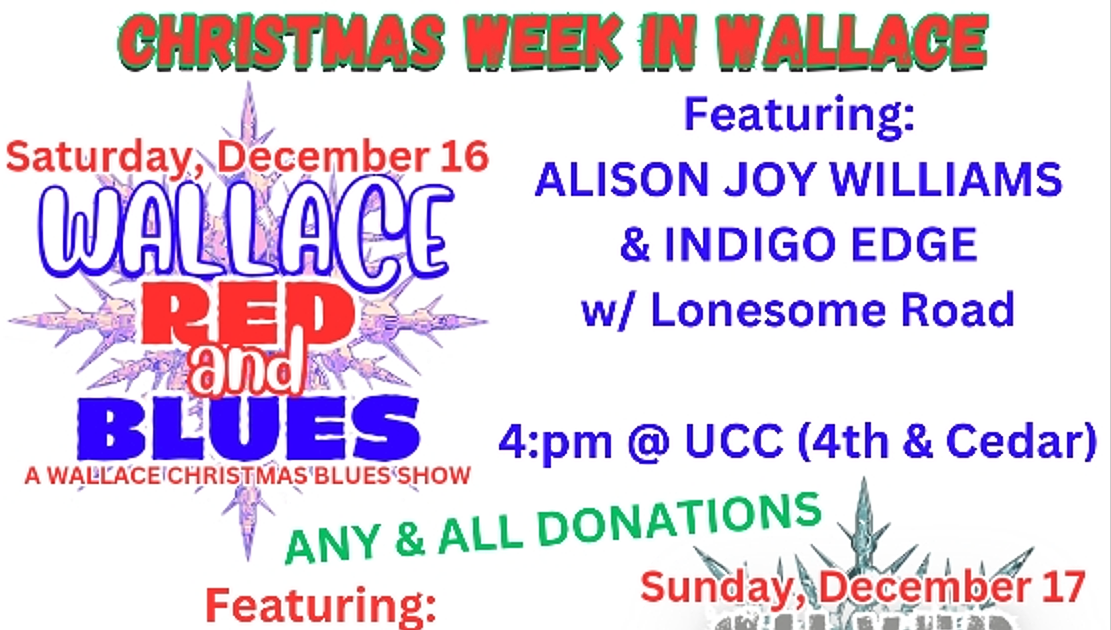 Wallace Christmas concerts to raise community donations | Shoshone News ...
