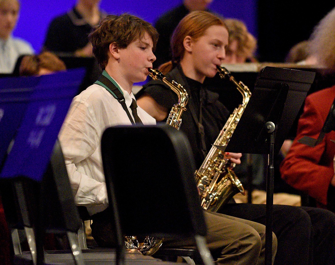 Photos: WHS, WMS Bands perform winter concert | Whitefish Pilot