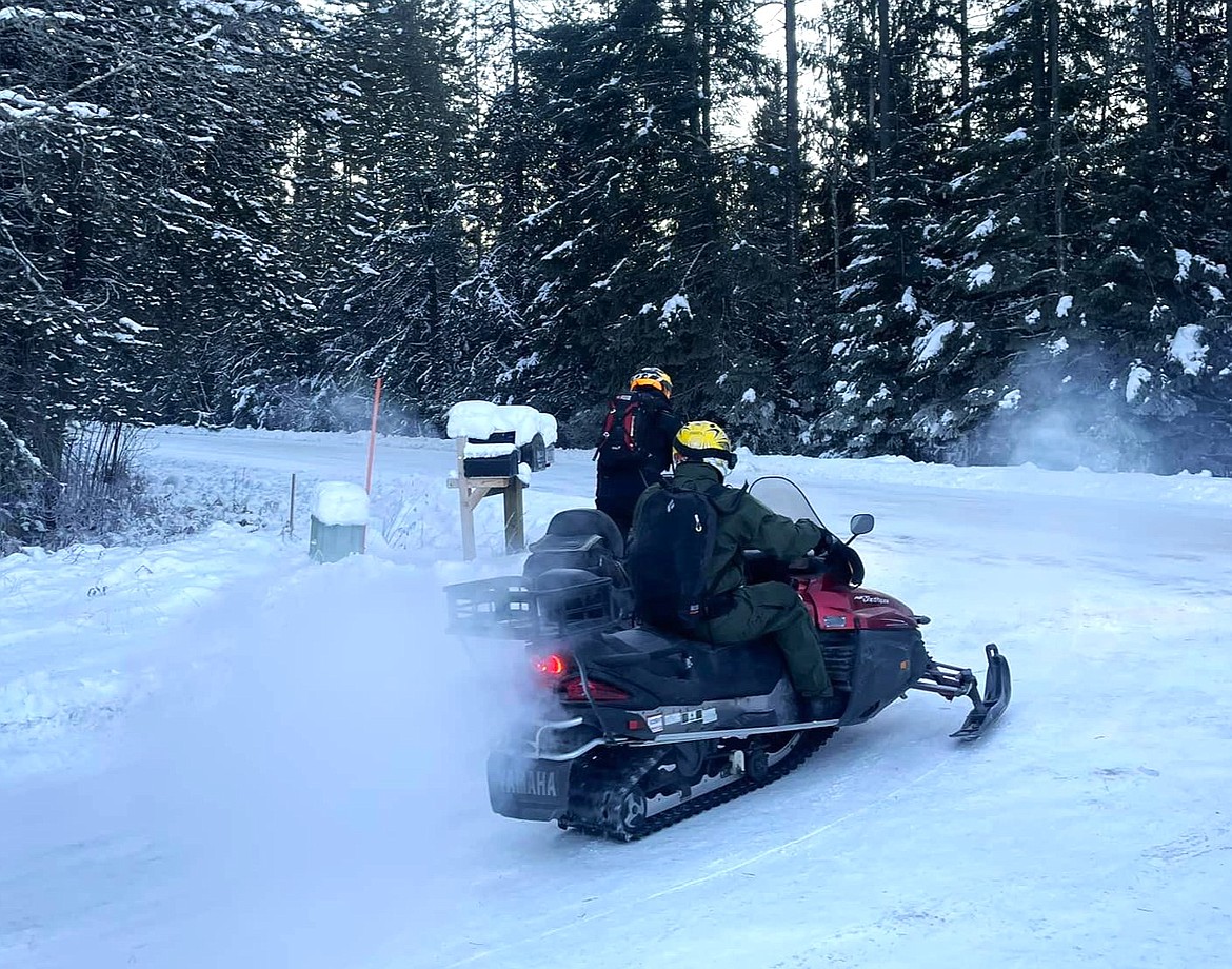 Man stranded in freezing temperatures | Bonner County Daily Bee
