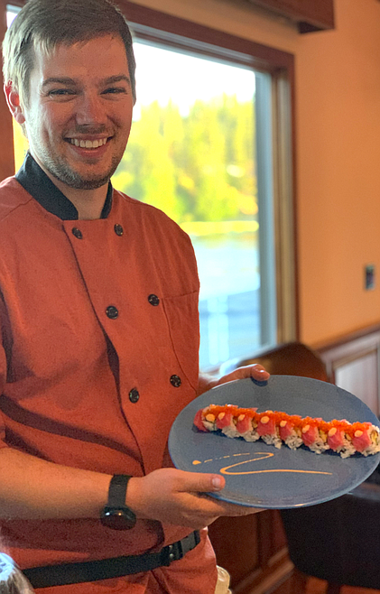 FAST FIVE: Savor the experience with Sushi Sensei Isaac Cunnington ...