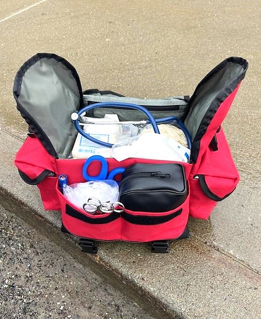 BFPD thanks Off Grid Doc for first aid kits | Bonners Ferry Herald