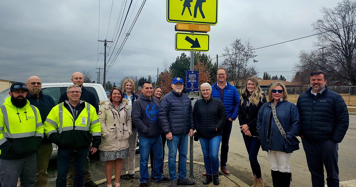 PF Rotary dedicates crosswalk to longtime member | Coeur d'Alene Press