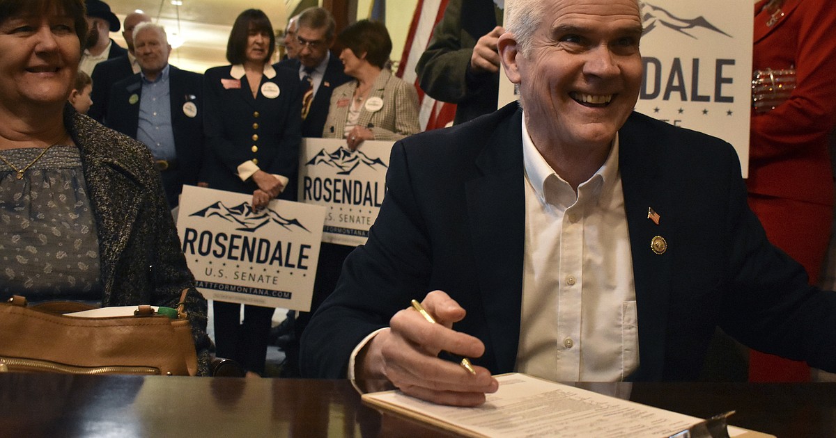 Rep. Matt Rosendale files for U.S. House run after brief Senate ...