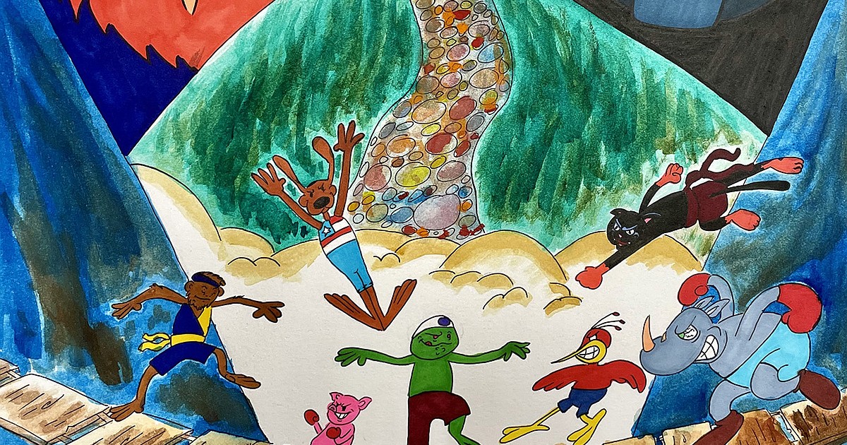 Student Art: ‘Combat Frog’ by Scotty Dalen | Whitefish Pilot