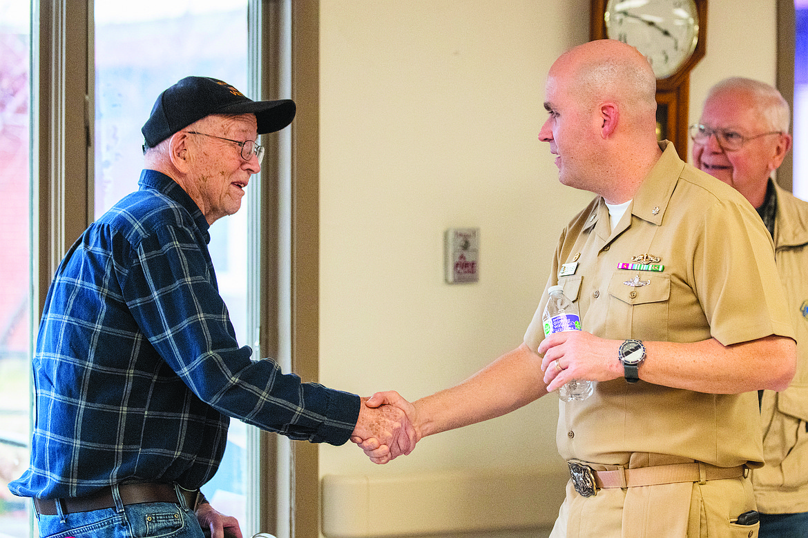 Crew of USS Montana visits Montana Veterans Home | Hungry Horse News