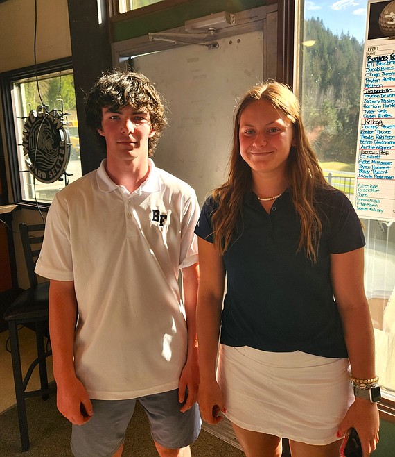 Athlete of the Week, Blackmore and Bayer, golf | Bonners Ferry Herald