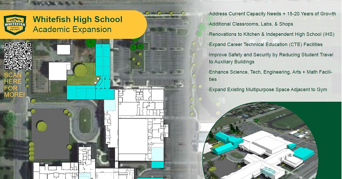 Whitefish School Board to consider new plan for high school expansion ...