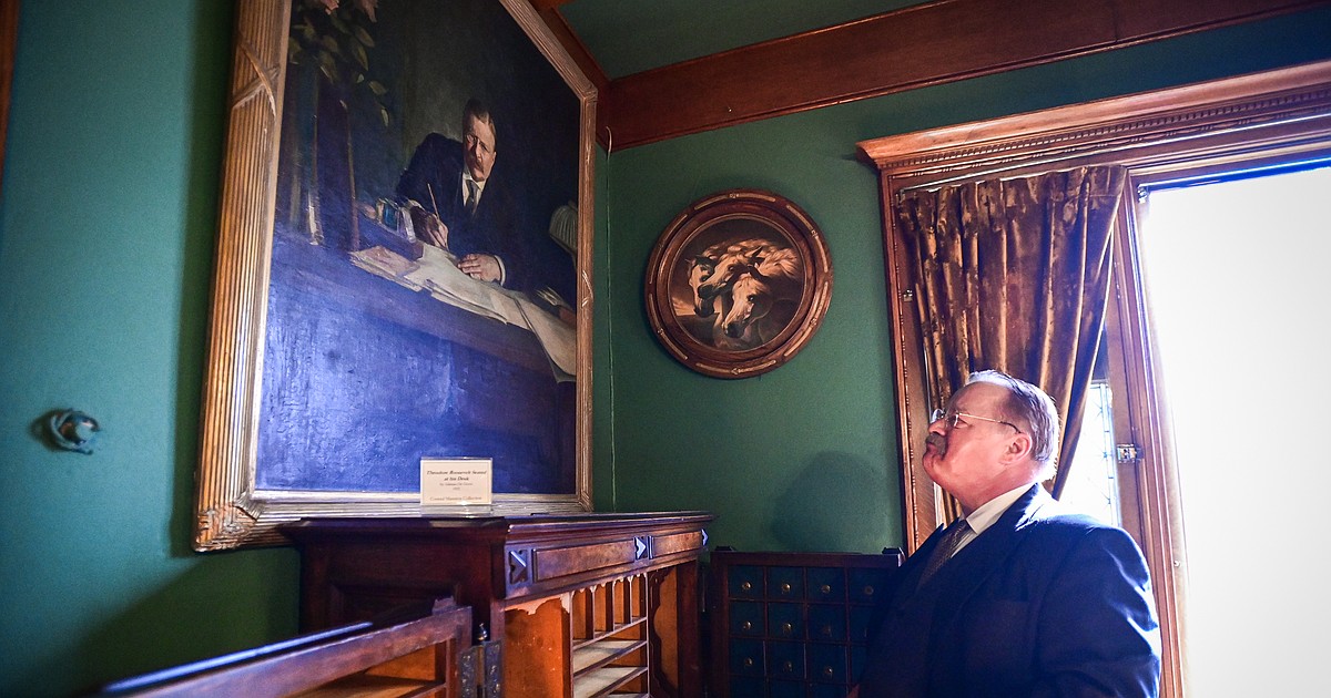 Teddy Roosevelt pays a modern-day visit to Conrad Mansion Museum ...
