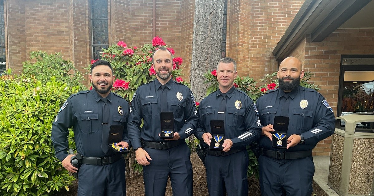 Five local law enforcement officers honored | Hagadone News Network