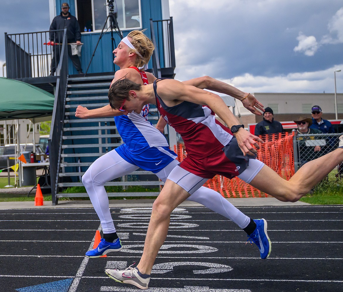 Jensen double-winner at Western A Divisional Track | Bigfork Eagle