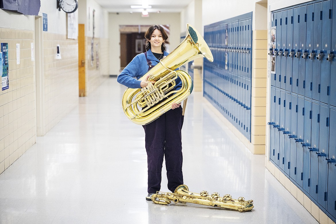 Columbia Falls Senior Profile: Helland sets her sights on music and the ...