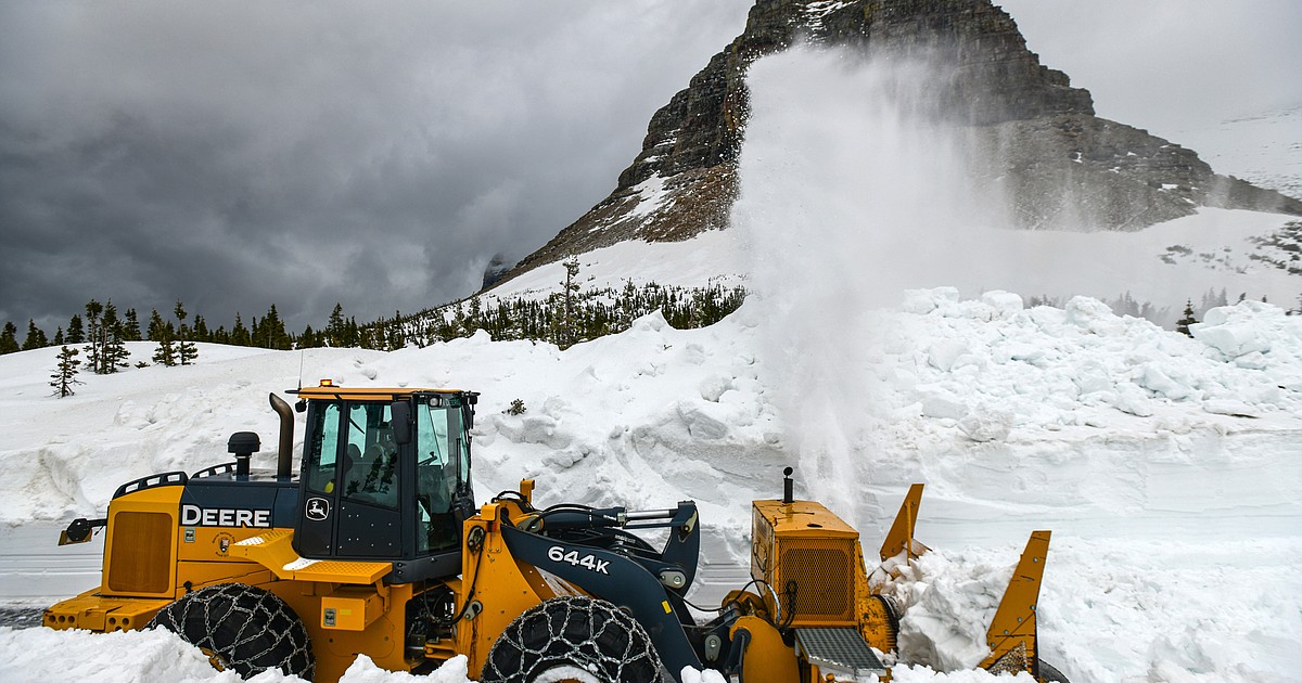 Glacier National Park plow crews grapple with deepest snow in more than a decade | Daily Inter Lake