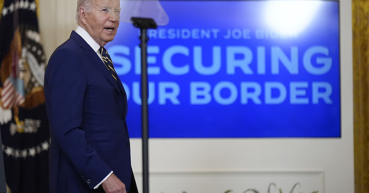 Biden says he's restricting asylum to help 'gain control' of the border ...