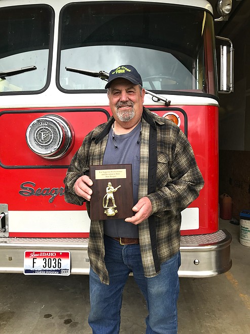 Hooper named Curley Creek Firefighter of the year | Bonners Ferry Herald