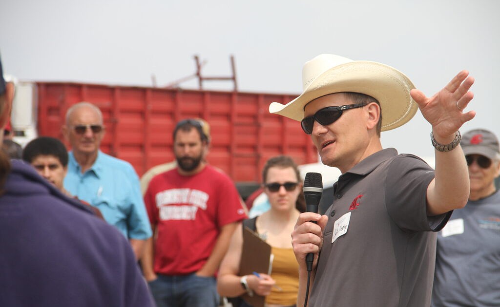 Tour crop research for the drylands at WSU’s 106th Lind Field Day ...