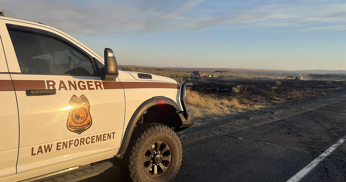 FIRE REPORT: Wildfire near Coulee City closes highway | Columbia Basin ...