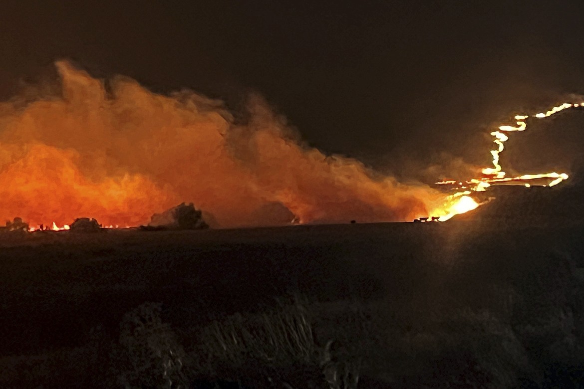 Oregon fire is the largest burning in the US | Coeur d'Alene Press