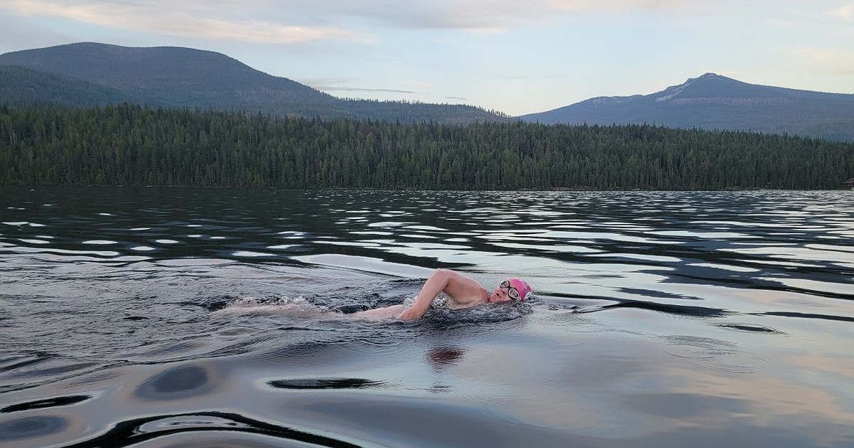 24 miles in 20 hours: Kim Bowler's epic swim across Priest Lake | Coeur ...