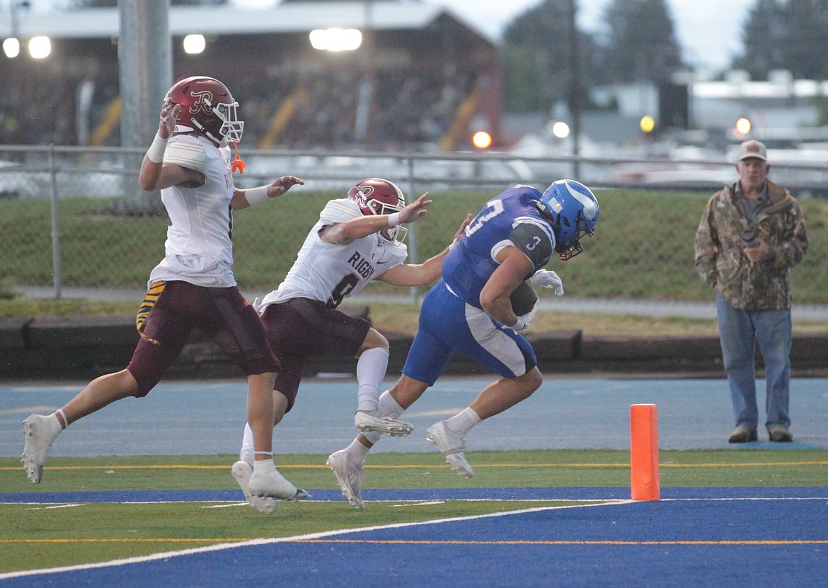 Picking right up: Cady has two of Coeur d'Alene's three interceptions in win over recent Idaho ...