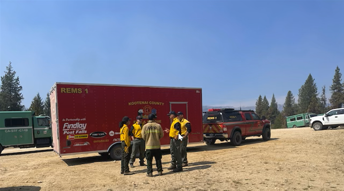 Middle Fork Complex fire gets support from Kootenai County Fire | Coeur ...