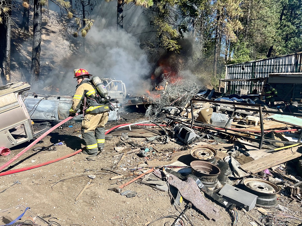 Quick response helps quench Kingston fire | Coeur d'Alene Press
