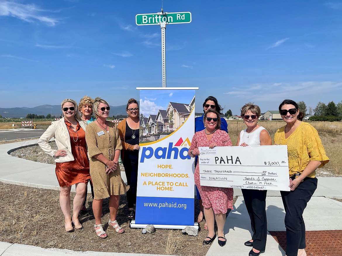 Chambers help PAHA with donation | Coeur d'Alene Press