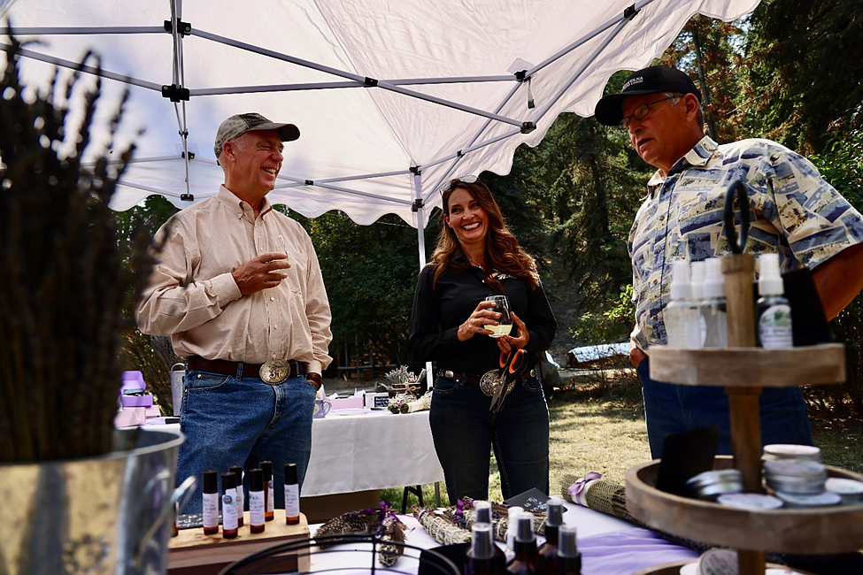 Gianforte meets with Sanders County lavender farm on statewide tour ...