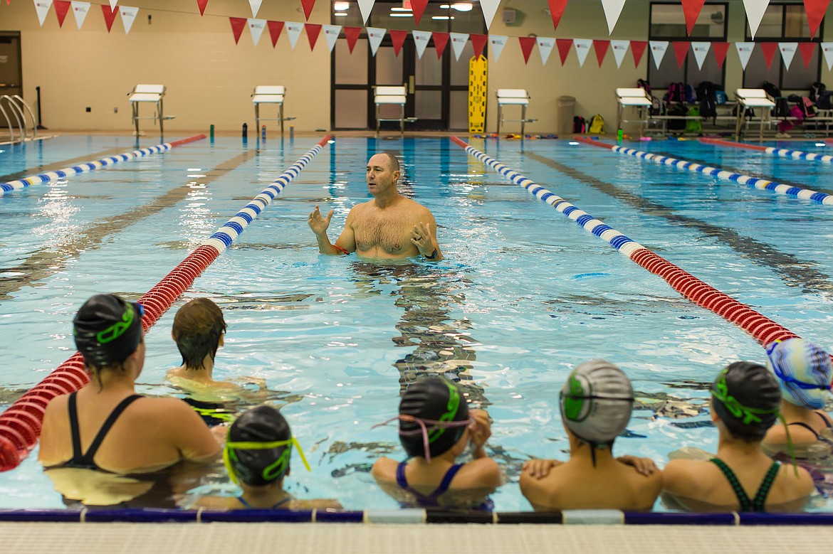 Four-time American Olympic gold medalist runs swim clinic for Coeur d ...