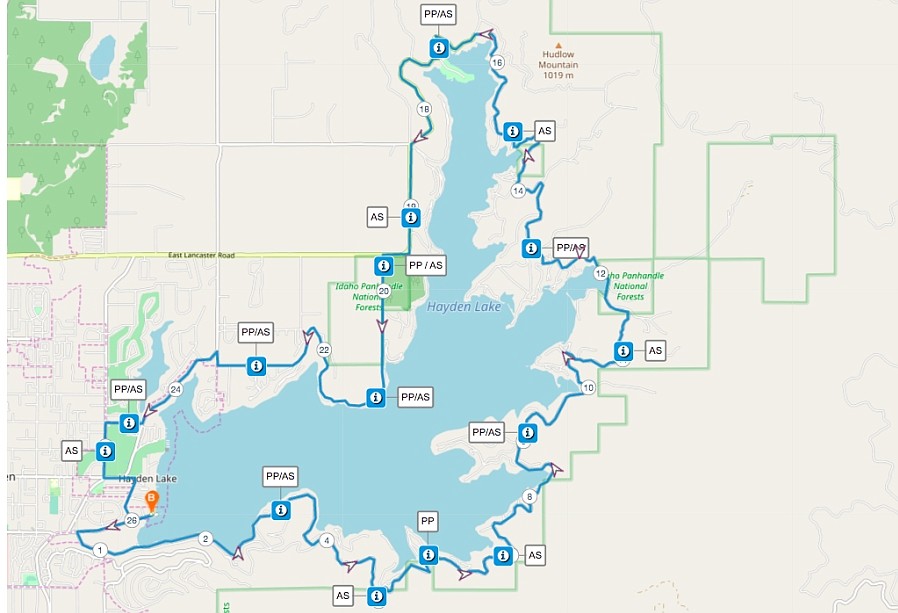 Honeysuckle beach, boat launch to close for Hayden Lake Marathon ...