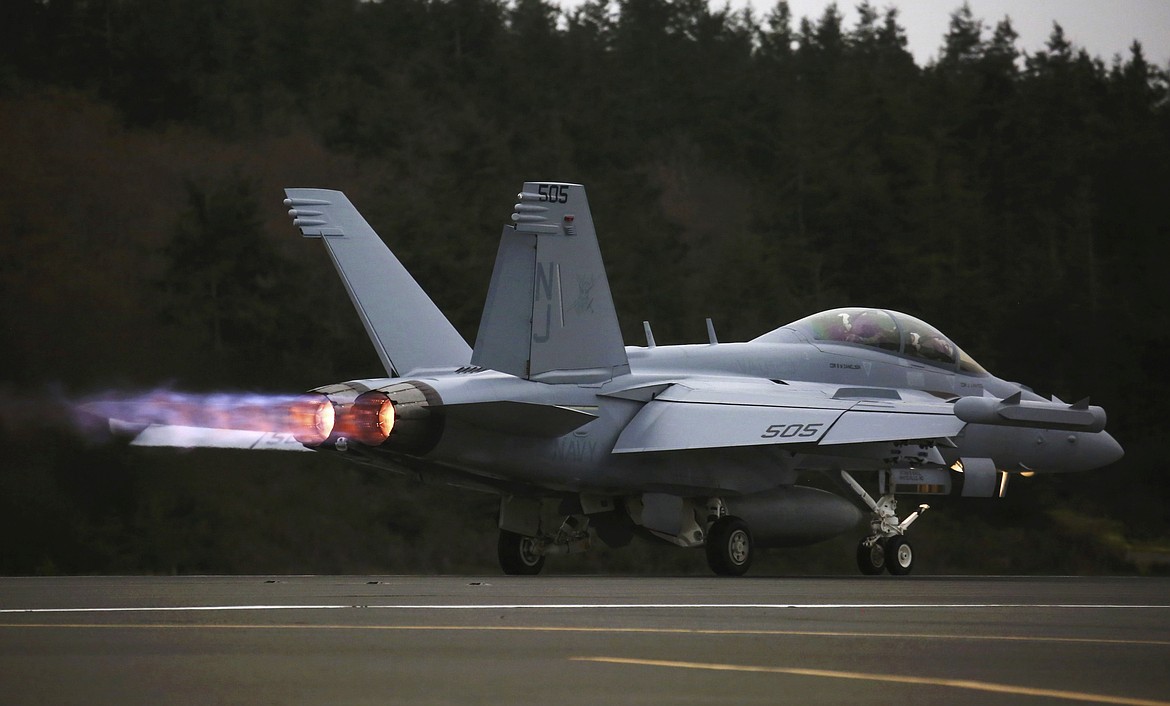 US Navy fighter jet with two on board crashes during training in ...