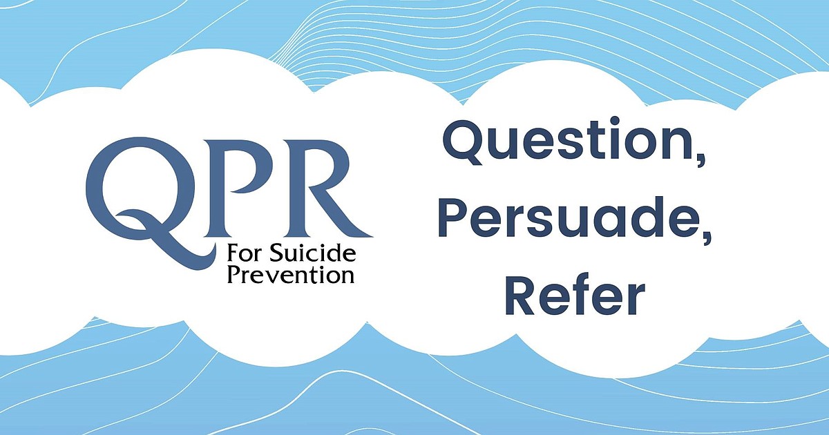Question, persuade, refer — community takes the reins on suicide ...