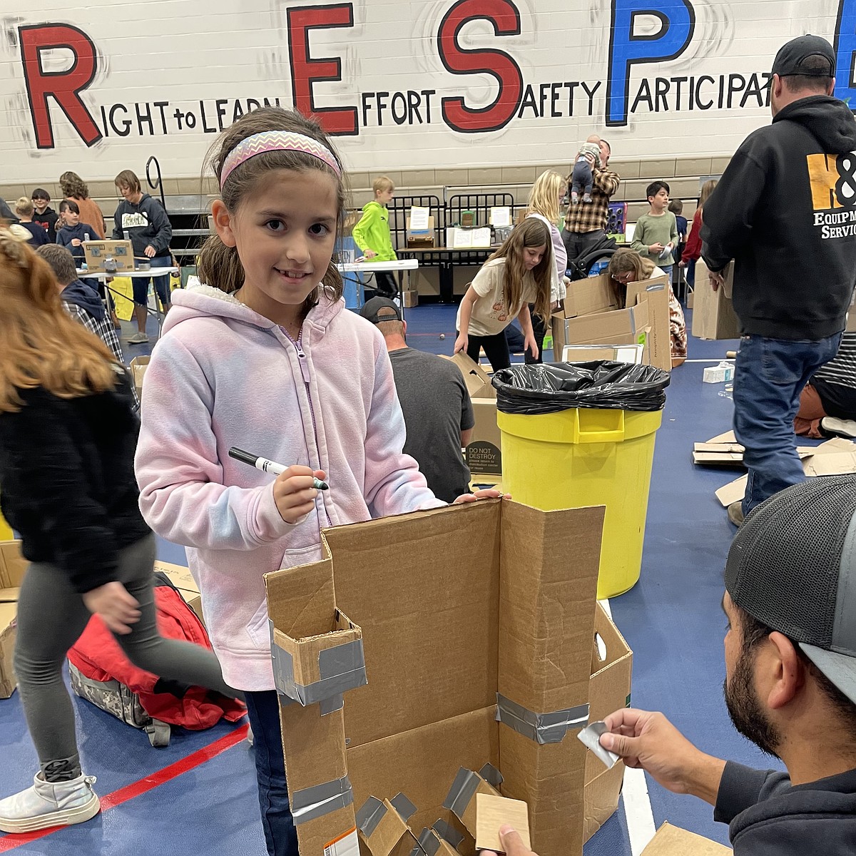 Cardboard creativity | Coeur d'Alene Press