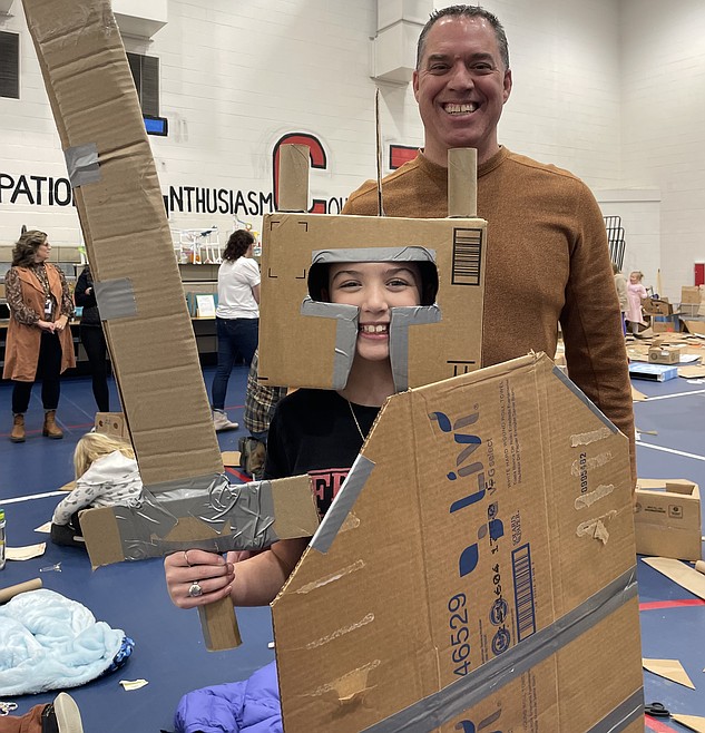 Cardboard creativity | Coeur d'Alene Press