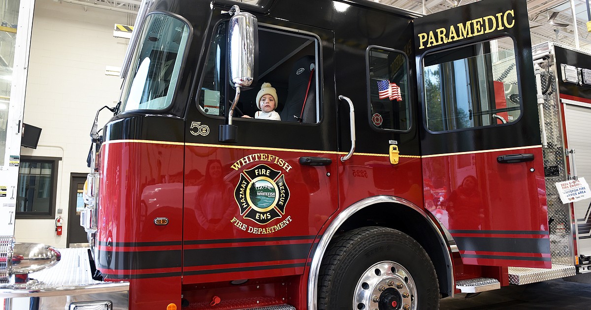 Fire department open house inspires families | Whitefish Pilot