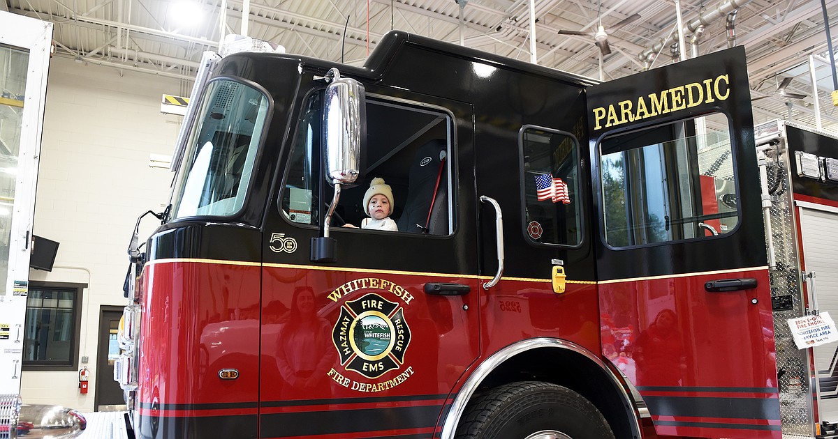 Fire department open house inspires families | Whitefish Pilot