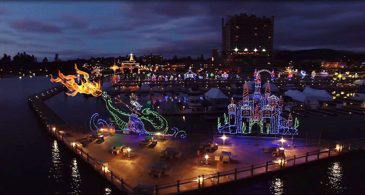 Resort lights up the holidays | Coeur d'Alene Press