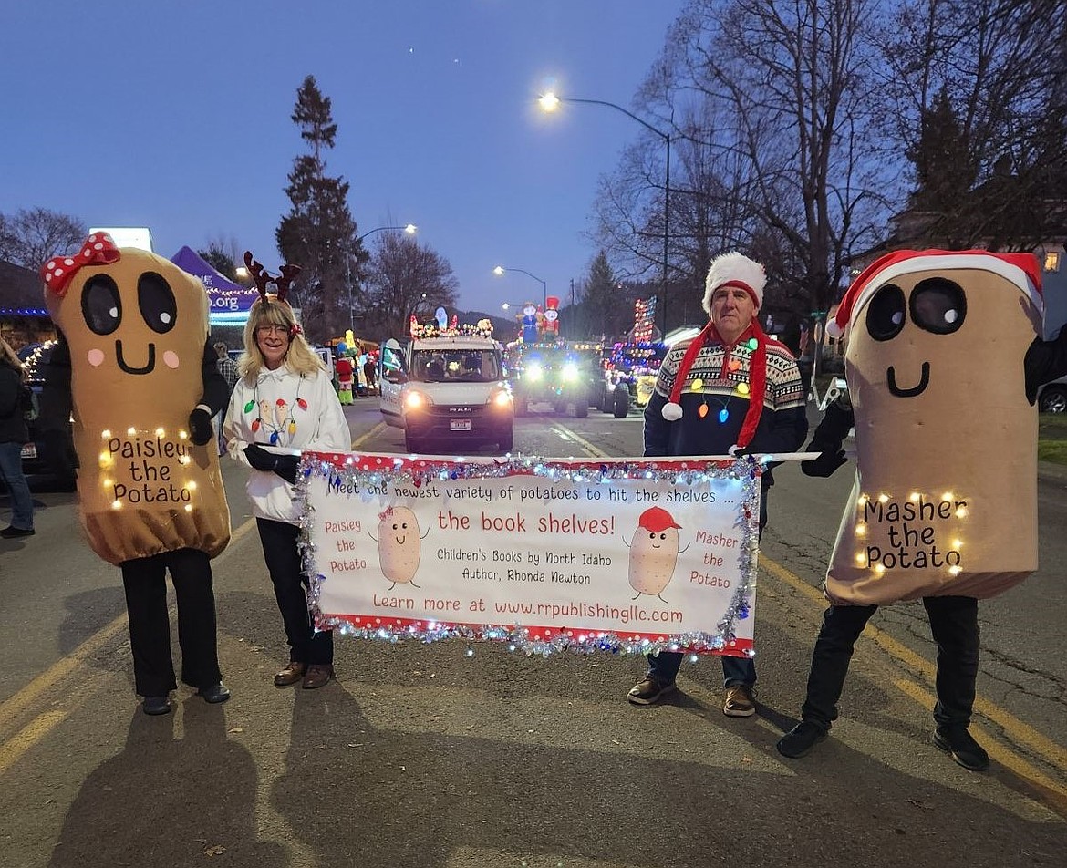 Spud-tastic children's book characters come to life at parades ...
