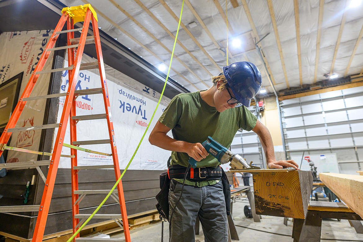 Students building new Glacier National Park housing; program heading ...