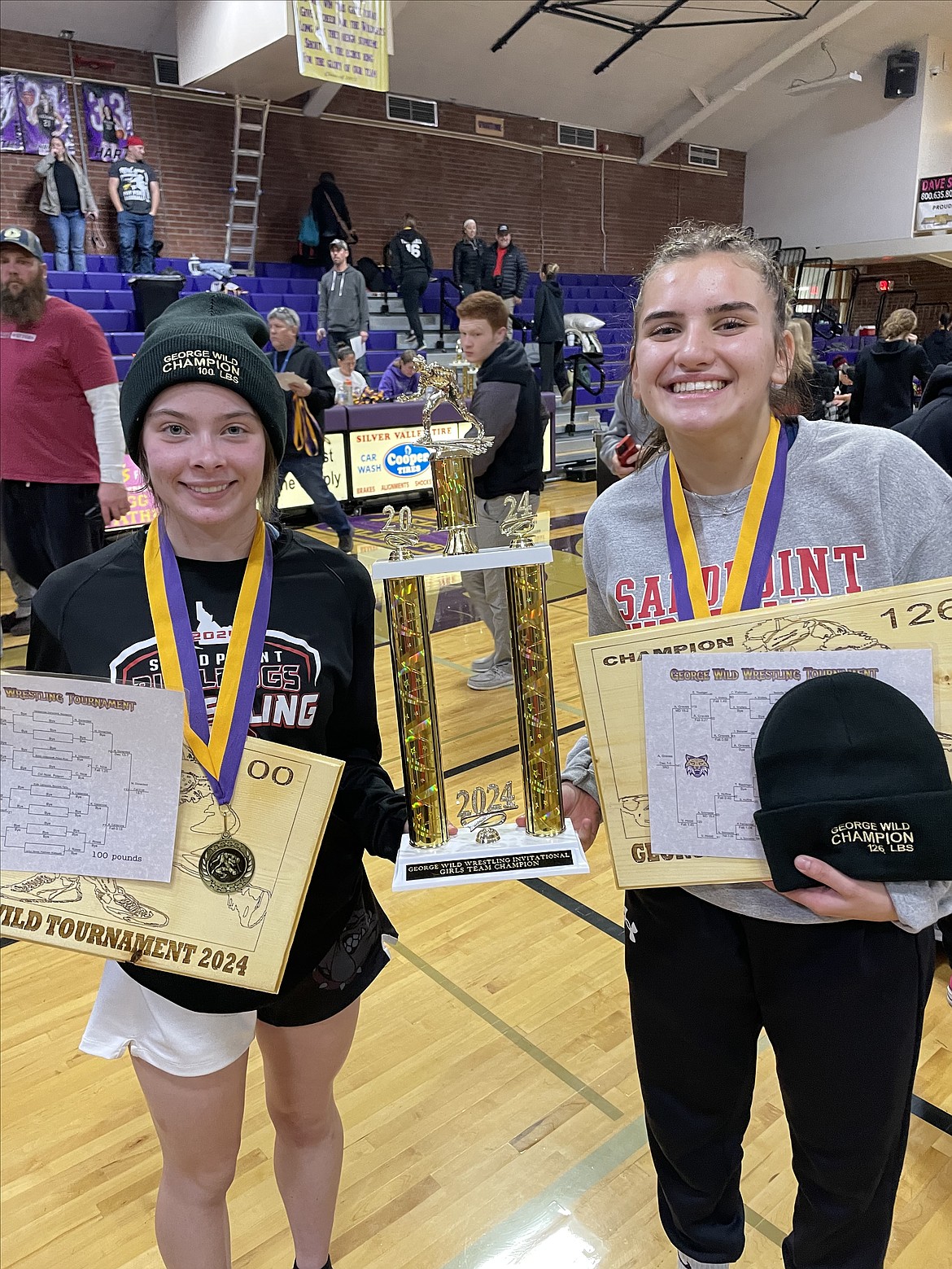 PREP WRESTLING: Coeur d'Alene boys, Sandpoint girls win at George Wild ...