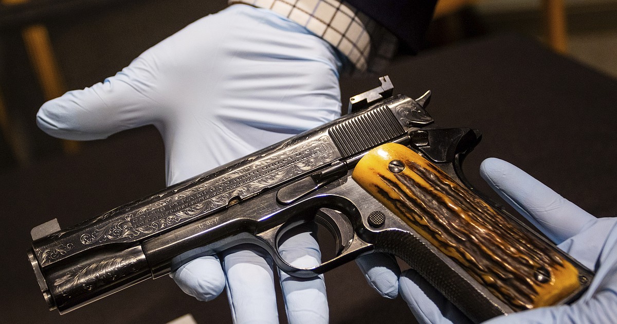 Al Capone called it his sweetheart. The pistol that saved his life is ...